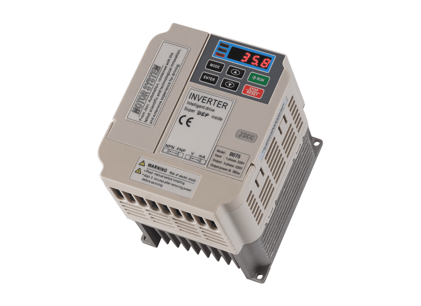 JSCC 精研 B 系列变频器｜单相220V输入 三相220V输出｜0.75kW~2.2kW 小功率变频驱动器